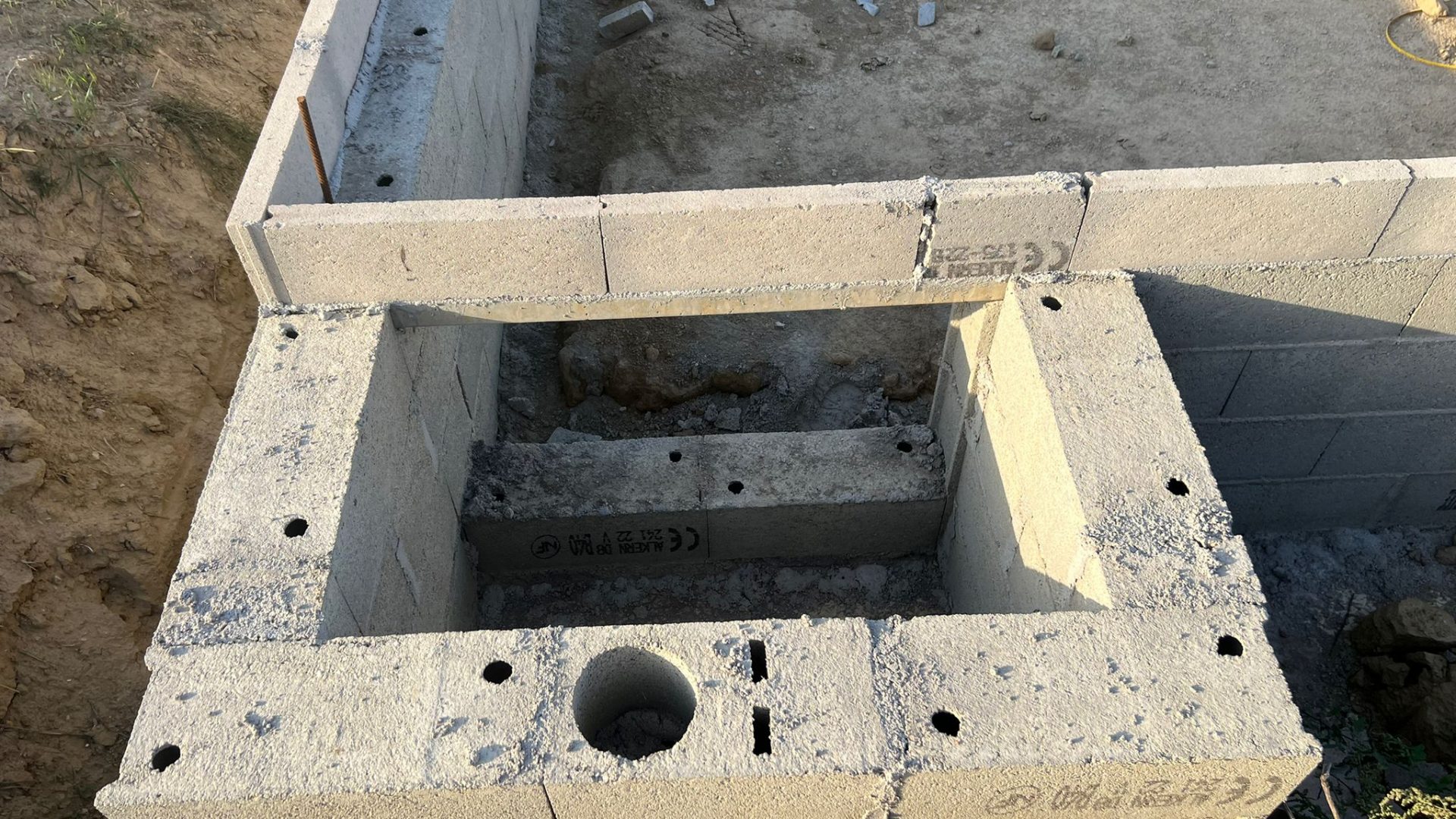 Création soubassement maçonner - MBC Construction