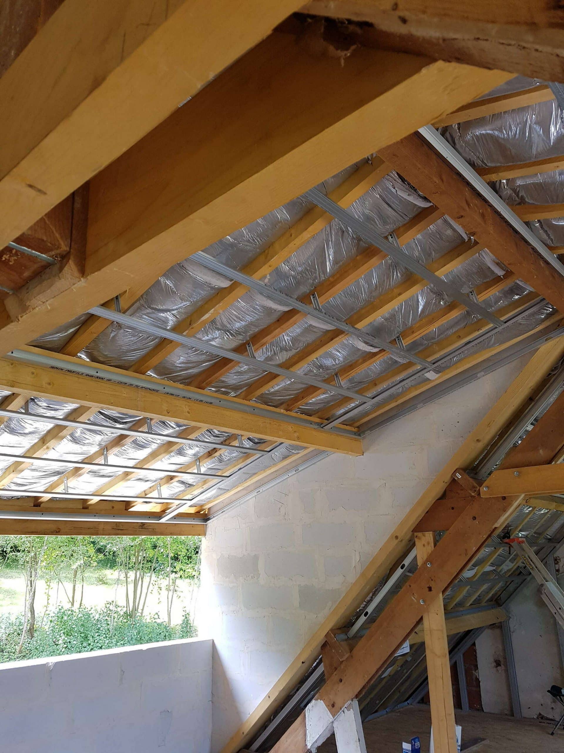 Isolation de Rampant à Toulouse - MBC Construction